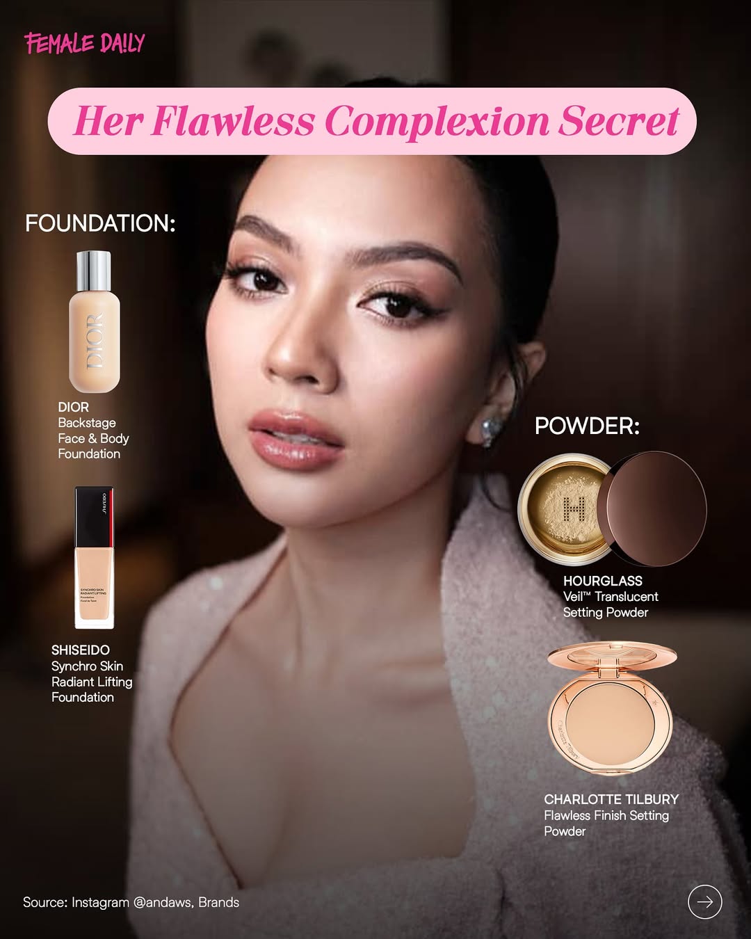 Female Daily Editorial - Cantik bak Primadona, Intip Penampilan Nazla Alifa di Hari Lamaran!