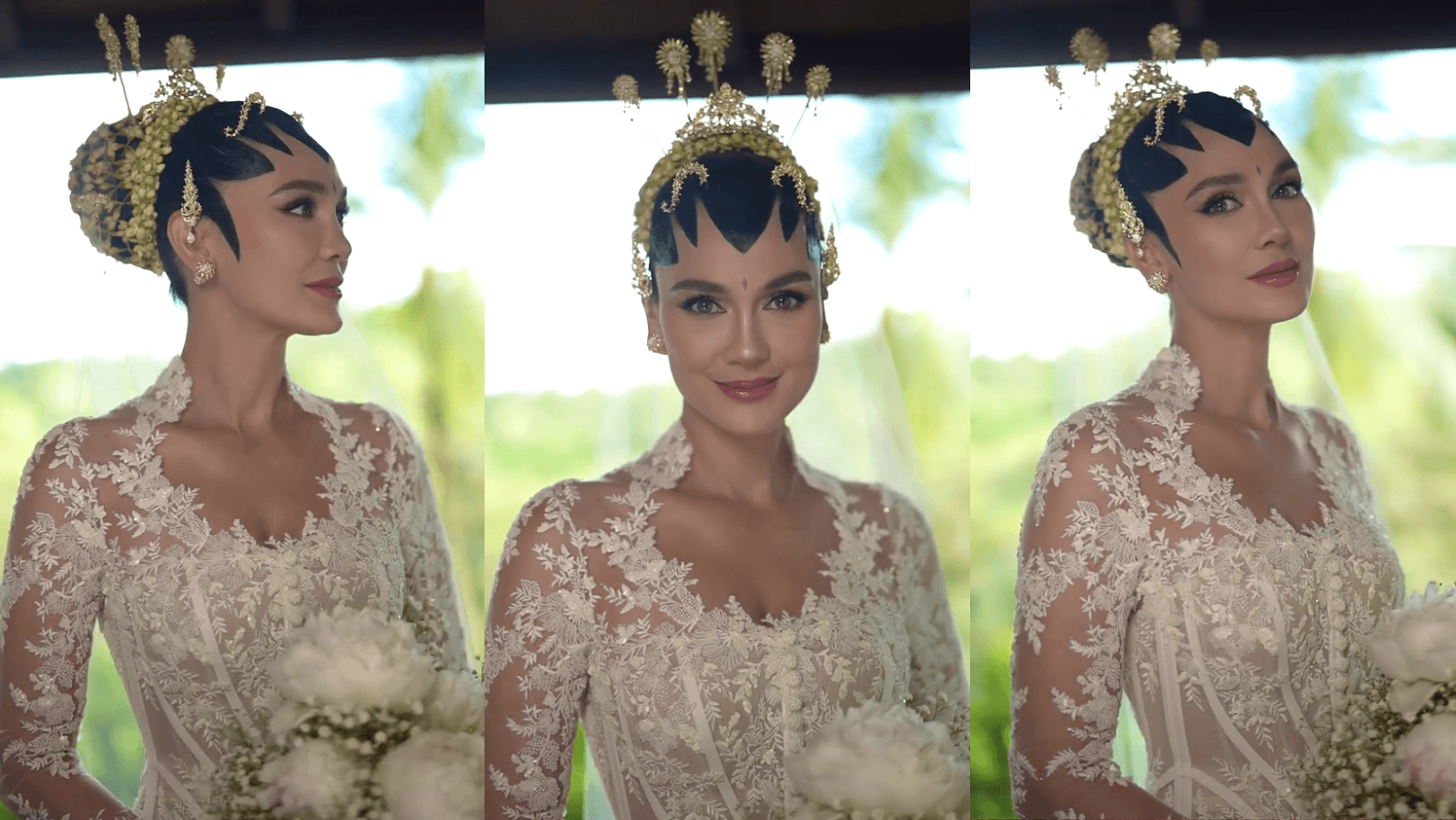 Female Daily Editorial - Tampil Anggun dan Manglingi, Bongkar Makeup Look Luna Maya saat Akad Nikah!