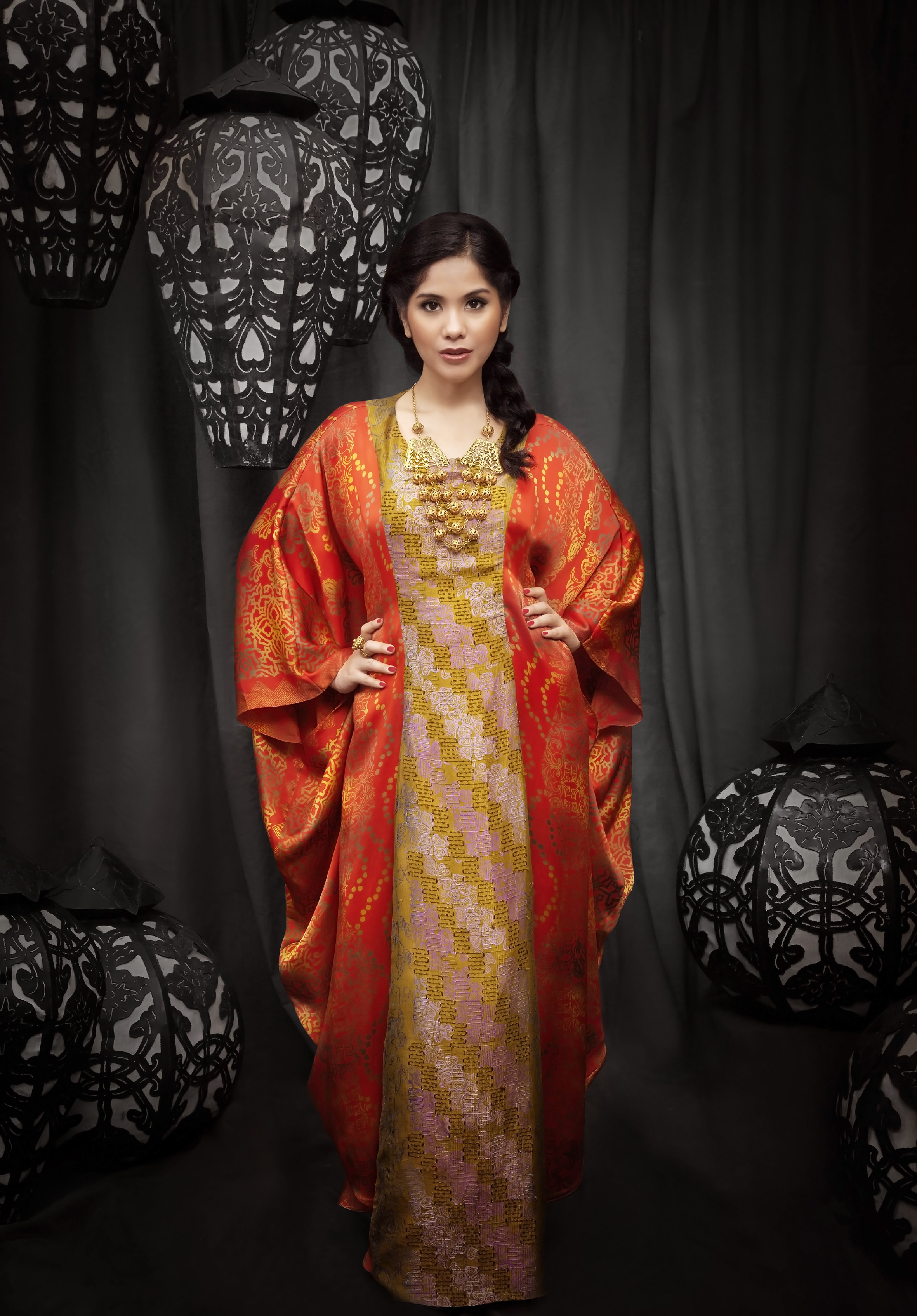 Female Daily Editorial - Gloriously Gold, Alleira Lebaran 2013 Collection