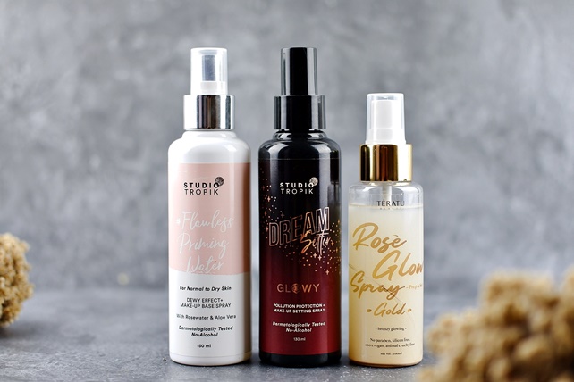 Female Daily Editorial - 3 Setting Spray Glowing dari Brand Lokal