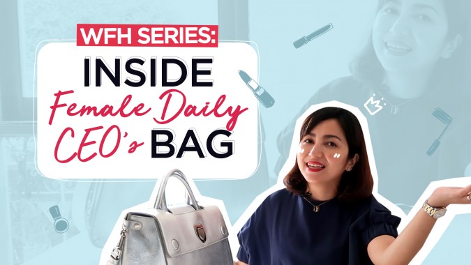 Female Daily Editorial - What's Inside Hanifa Ambadar's Bag?? | FD WFH ...