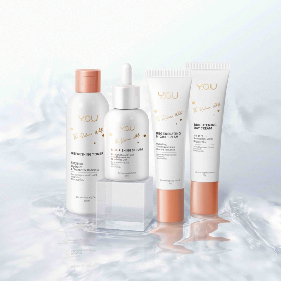 Female Daily Editorial - Y.O.U The Radiance White, Rangkaian ...
