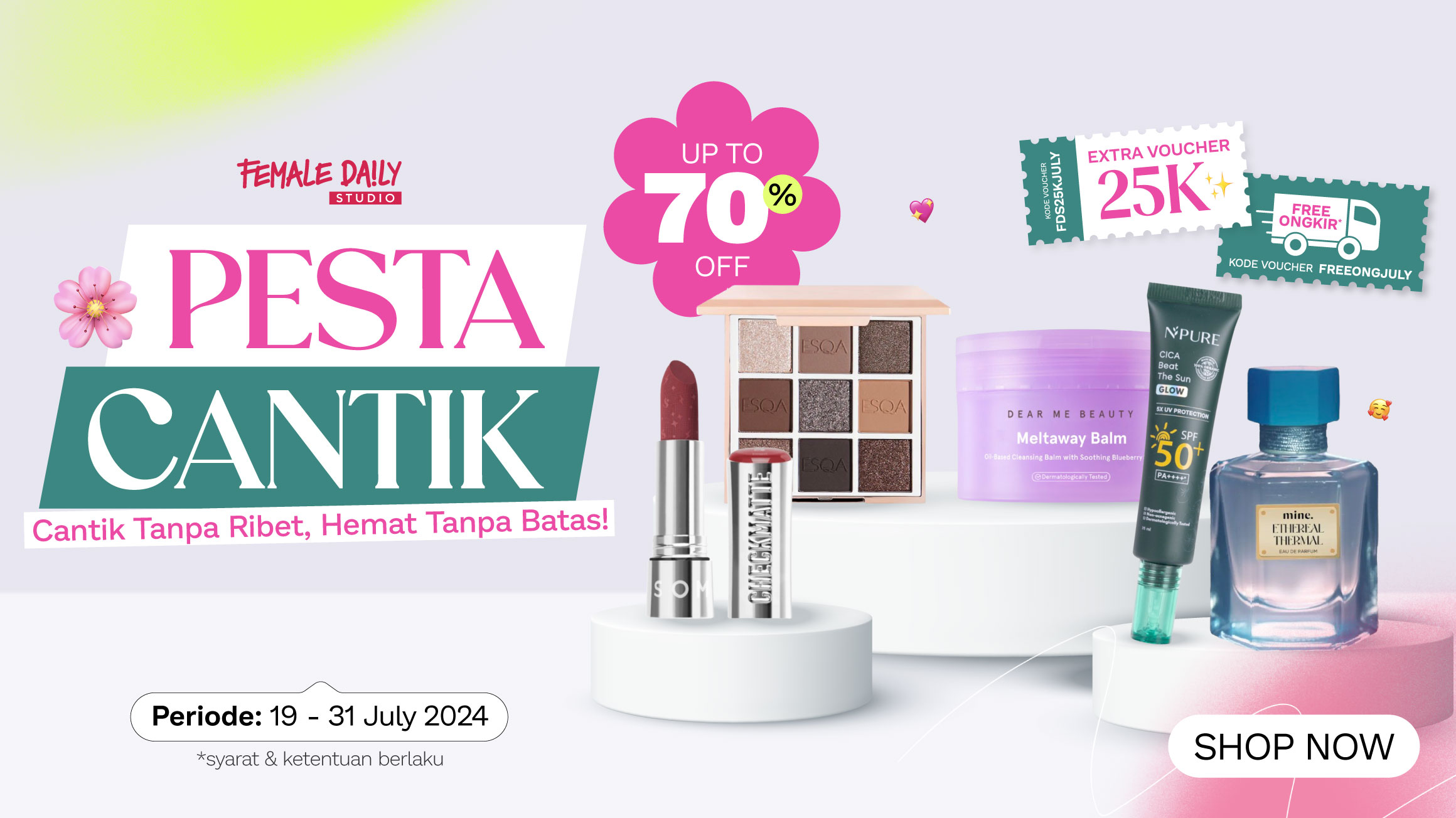 Female Daily Editorial - Hari Terakhir dari Promo 'Pesta Cantik', Ayo ...